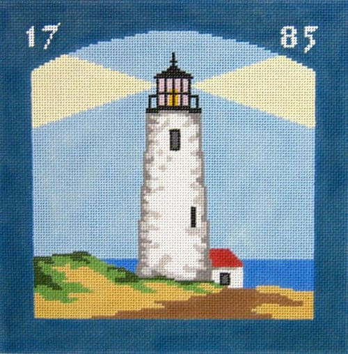 Silver Needle Nantucket Lighthouses Needlepoint – Erica Wilson