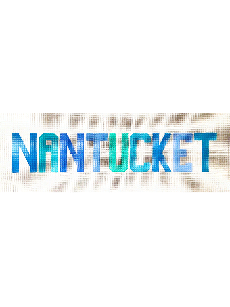 Nantucket Blue Needlepoint Canvas – Erica Wilson