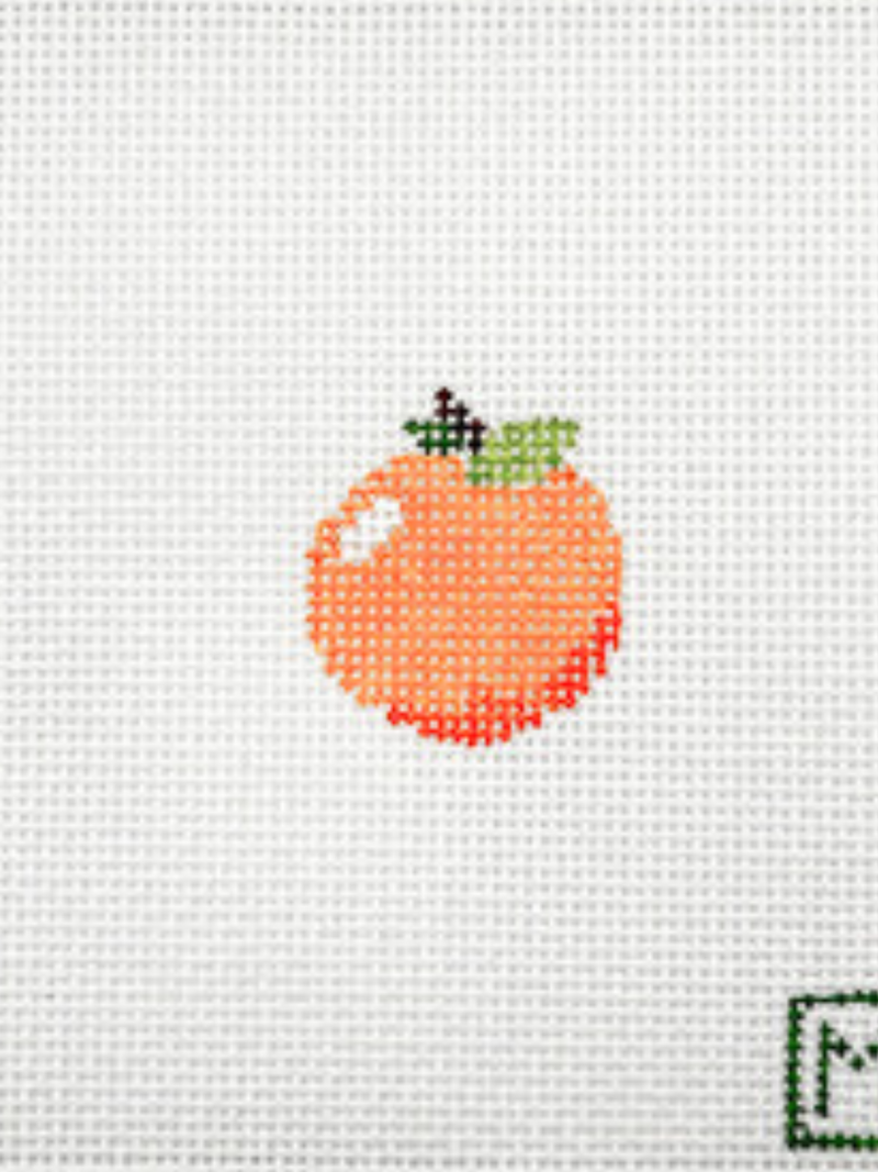 Beginner Needlepoint Orange Mini – Erica Wilson