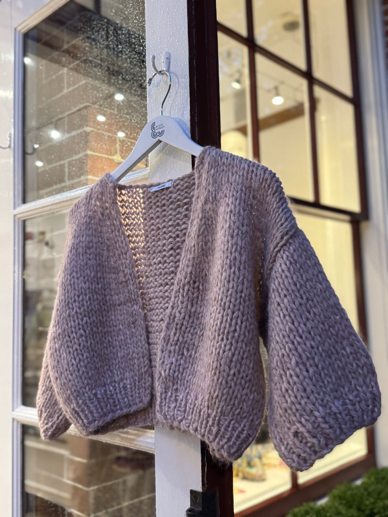 Maiami Alpaca Short Sleeve Cardigan – Erica Wilson
