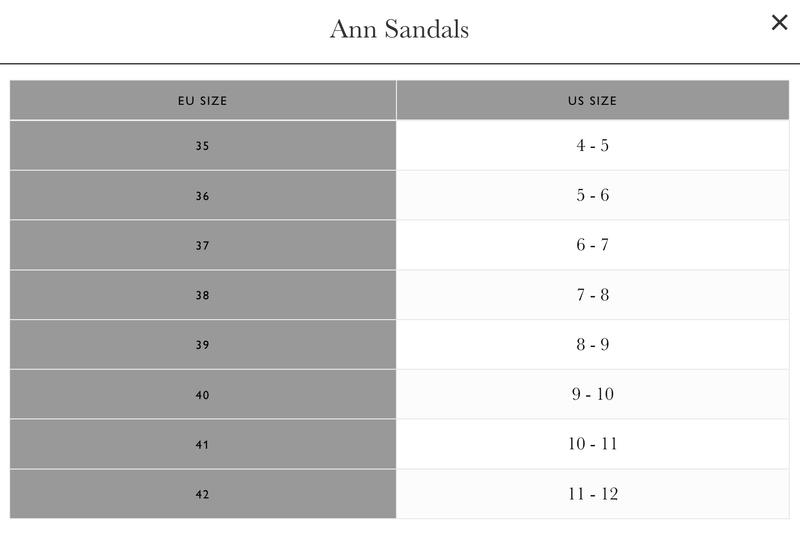 Ann Mashburn Diagonal Strap Sandal – Erica Wilson