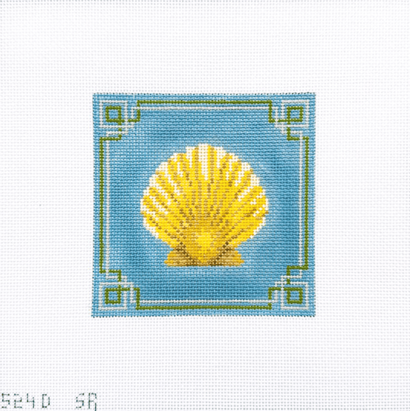 Susan Roberts Needlepoint Scallop – Erica Wilson