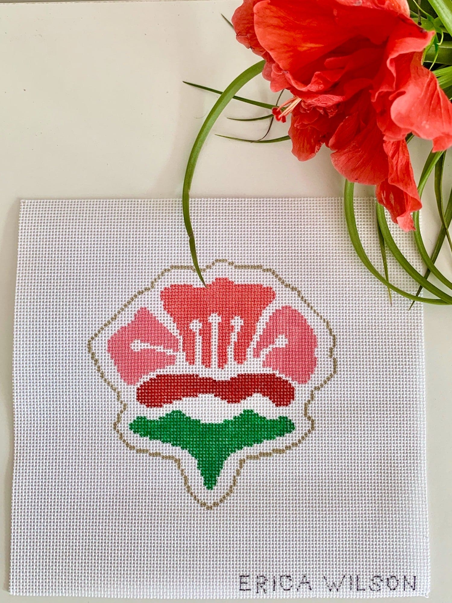 Something Natural Nantucket Needlepoint Canvas – Erica Wilson