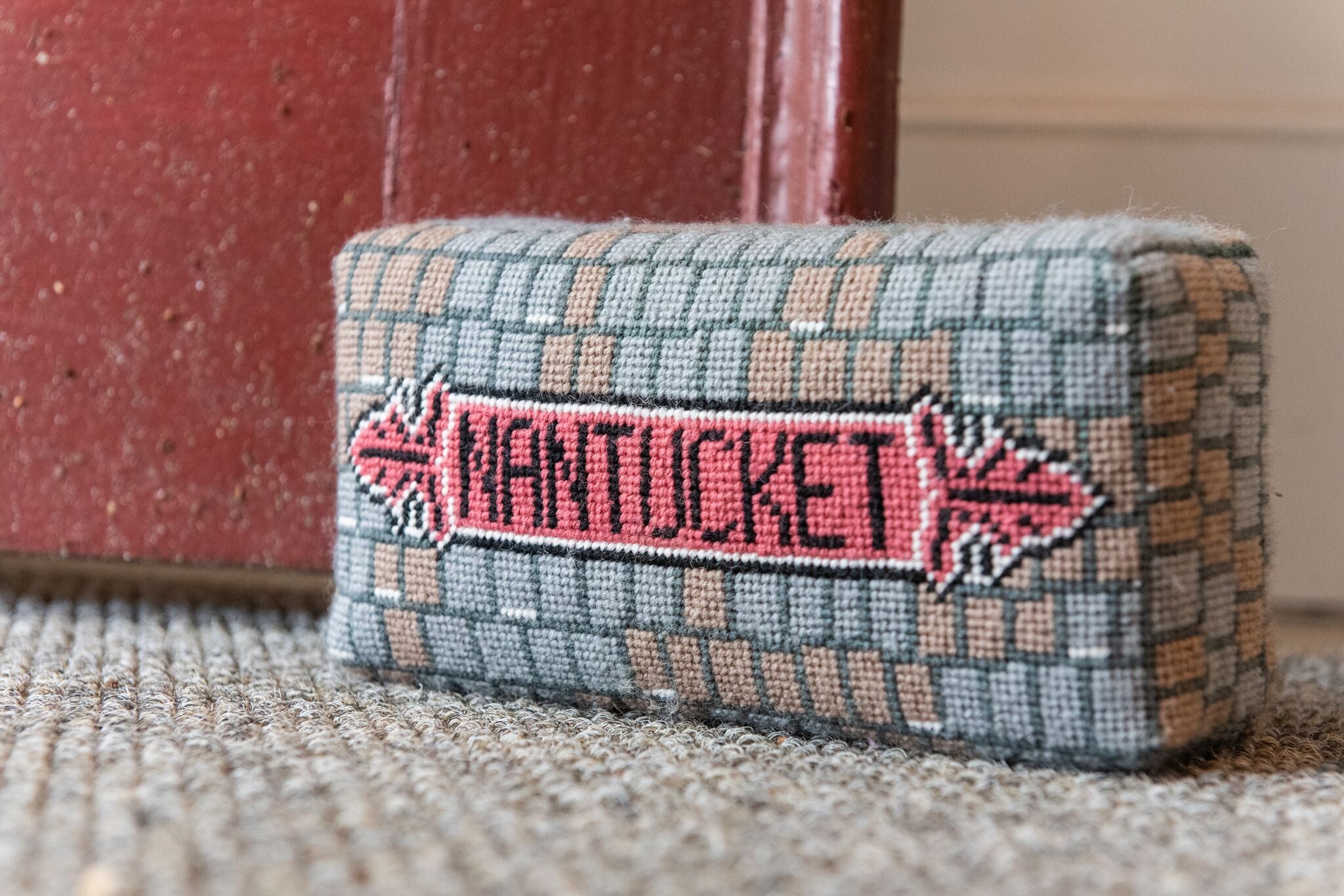 Erica Wilson Shingles Brick Nantucket Needlepoint Canvas